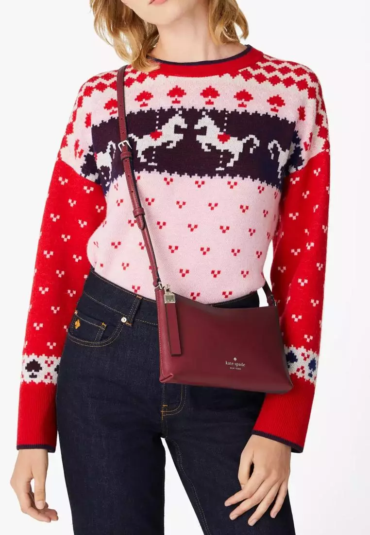 Jual Kate Spade Kate Spade Sadie Crossbody Grenache Original 2026 ...
