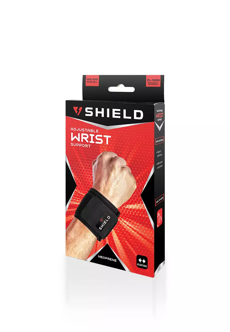 Buy Shield Adjustable Neoprene Wrist Support - Pair 2025 Online ...