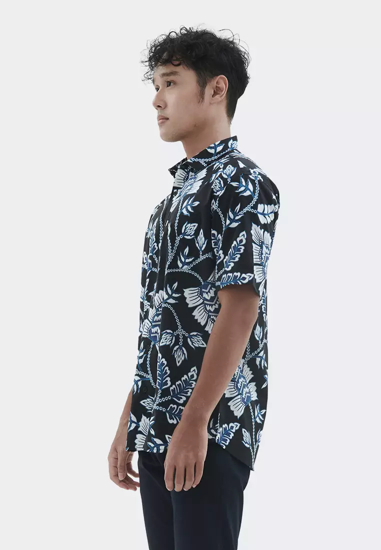 Jual Manzone MANZONE Kemeja batik lengan pendek - JENDRA Original 2026 ...