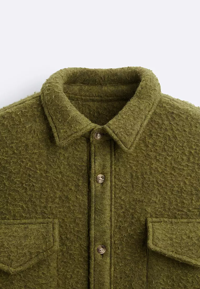 ZARA Relaxed Fit Overshirt 2025 | Buy ZARA Online | ZALORA Hong Kong