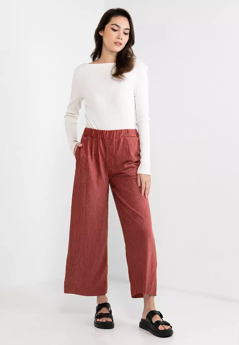 Buy LEPSIM WOMENS WOVEN PANTS 2025 Online | ZALORA