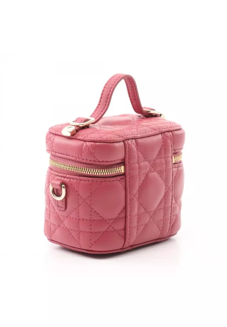 Buy Christian Dior Pre-Loved Christian Dior lady dior Micro Vanity ...