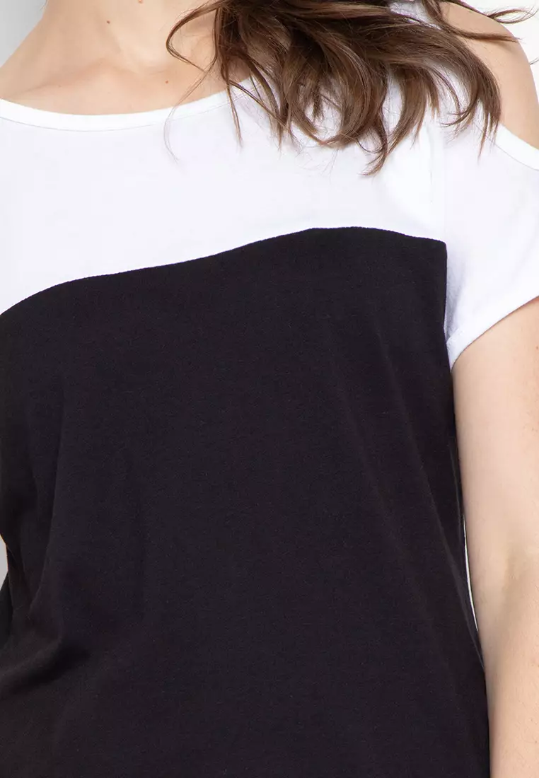 Buy Moondaze Tina Contrast Color Top 2025 Online Zalora Philippines