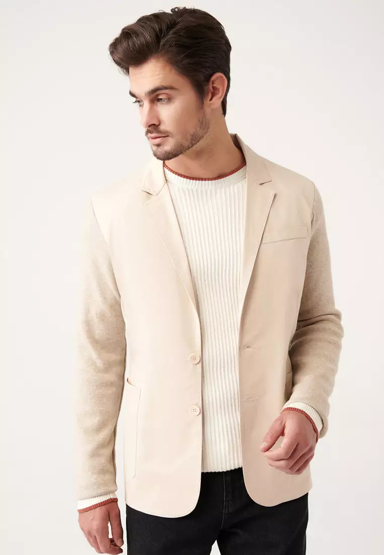 Buy Avva Slim Fit Blazer Jacket 2025 Online | ZALORA
