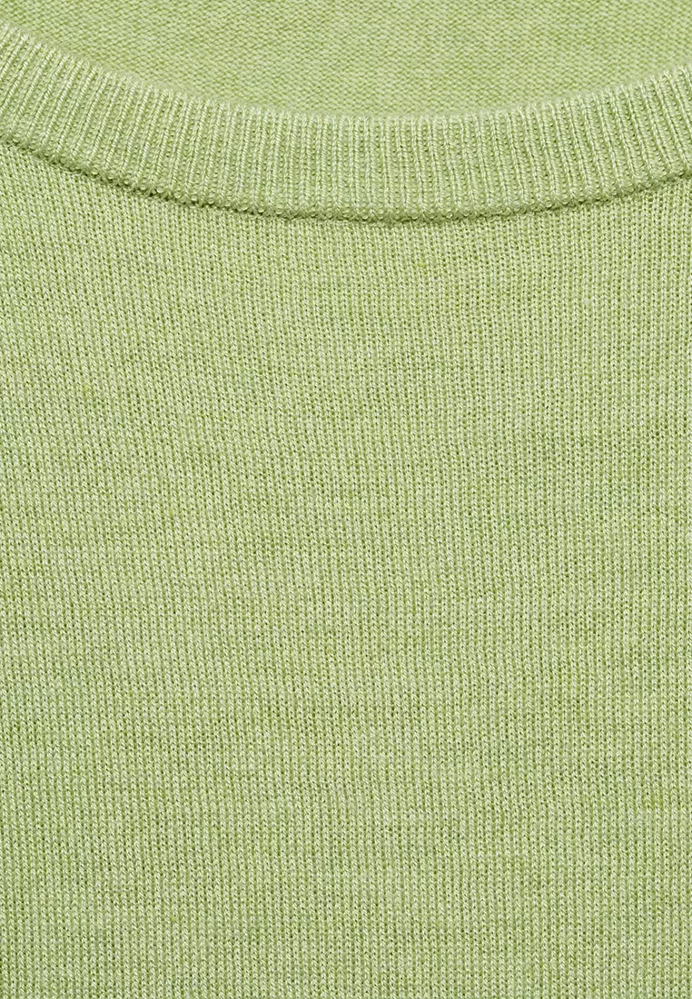 Jual Mango Fine-Knit Crew Neck Sweater Original 2025 | ZALORA Indonesia