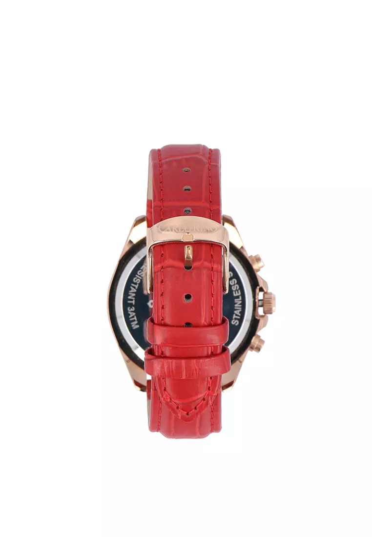 Carlo Rino Red Carlo Rino Regalia Timepiece 2024 | Buy Carlo Rino ...