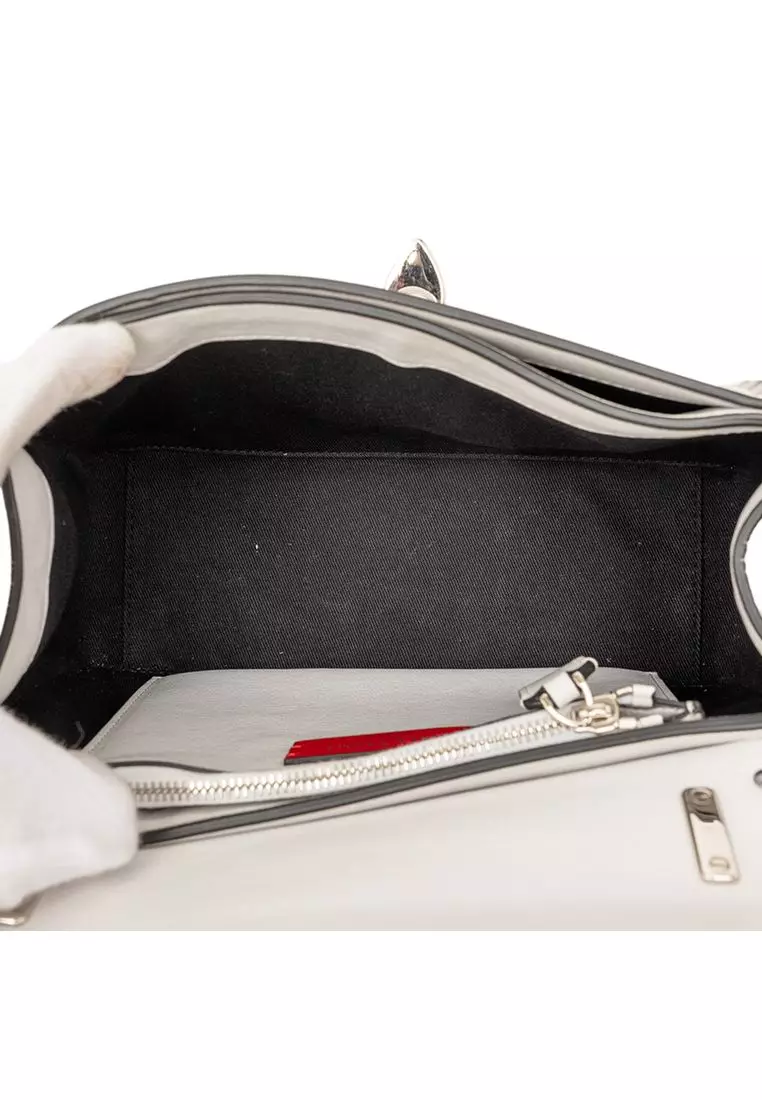 Buy Valentino Pre-Loved Valentino Leather Rockstud Flip Lock Crossbody ...