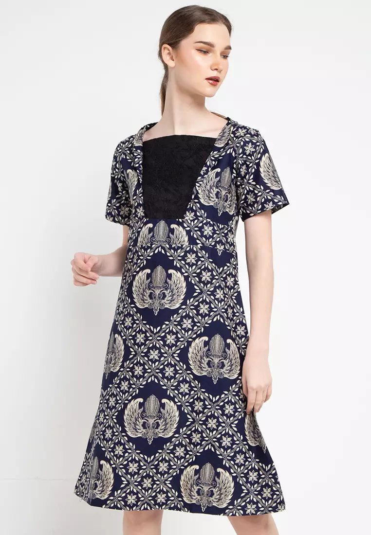 Jual Krisna Batik Meryl Minidress Original 2025 | ZALORA Indonesia