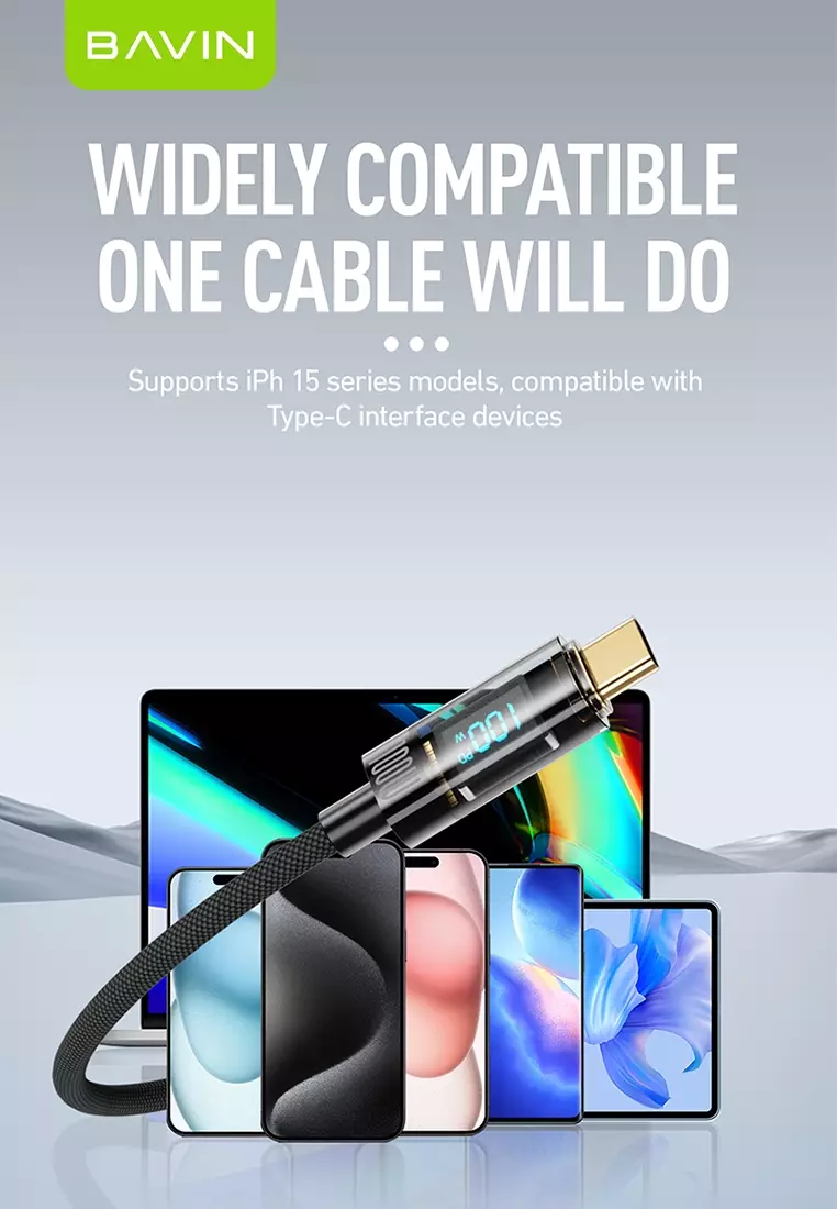 Buy BAVIN CB309 18W USB To iPh Fast Charging Data Transfer Cable Widely ...