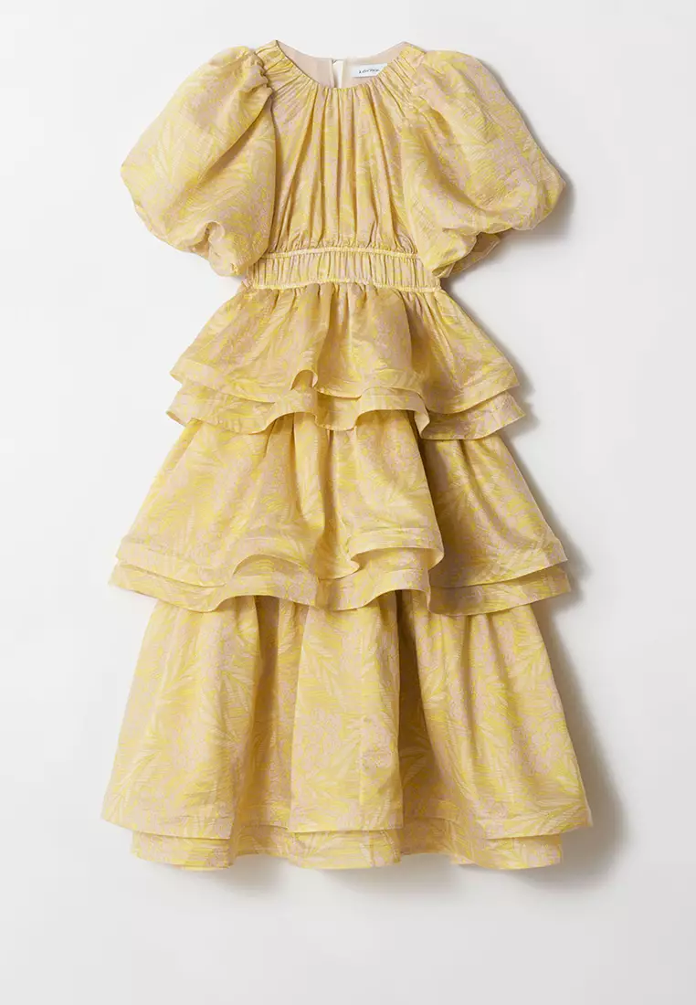 Buy & Other Stories Tiered Puff-Sleeves Dress 2025 Online | ZALORA Philippines