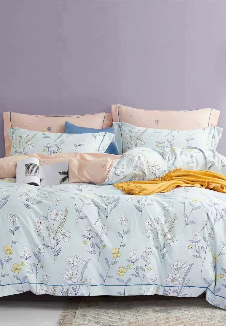 Buy Horgen Rosanna 990tc 100 Silky Soft Tencel Bed Set Silky Soft