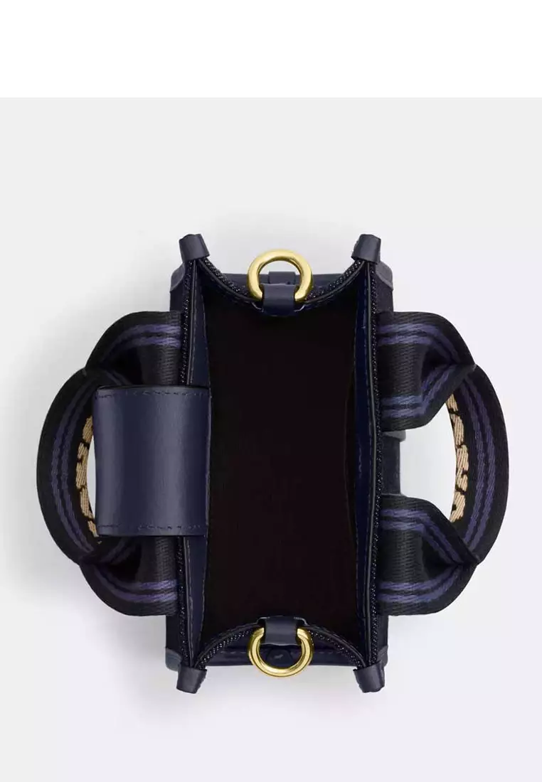 Buy Coach Smith Mini Tote Bag In Regenerative Cotton 2025 Online | ZALORA