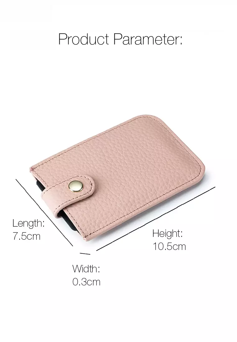 Buy ZITIQUE Full -grain leather pull -up card package 2025 Online | ZALORA
