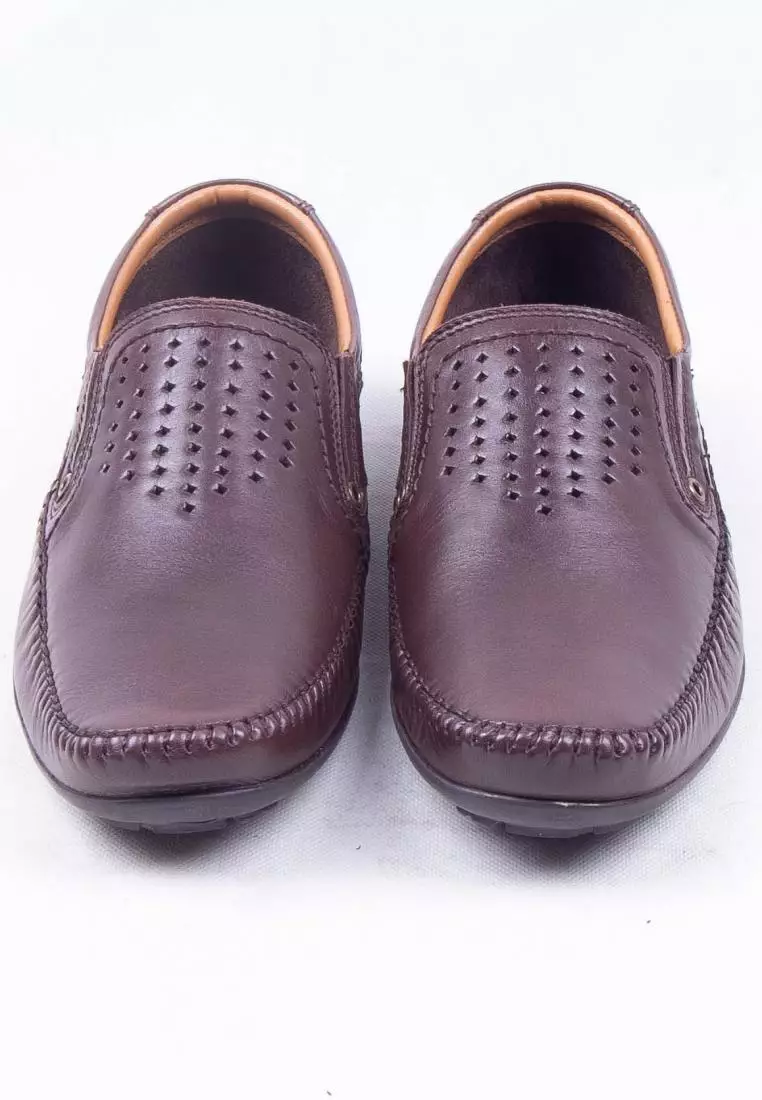 Jual Justin Otto Justin Otto sepatu Pria Mocassin sepatu Kulit art ...