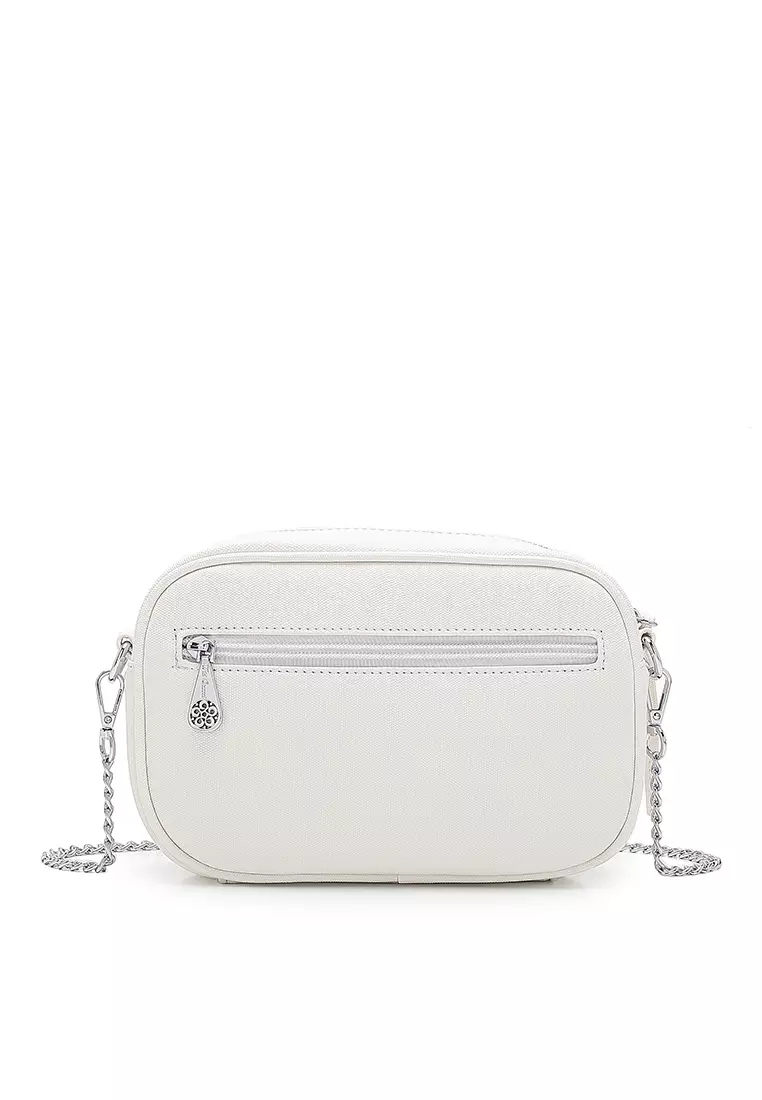 Wild Channel Women's Shoulder Sling Bag / Crossbody Bag - White 2026 ...
