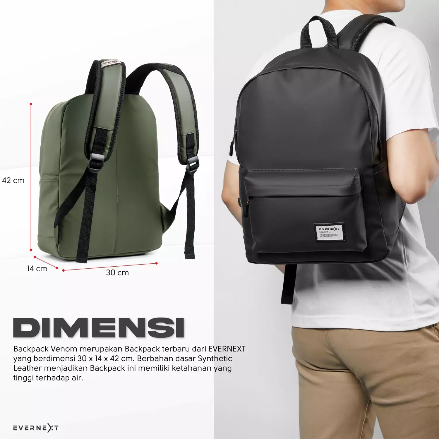 Jual Sogno Backpack Pria Venom Original 2025 | ZALORA Indonesia