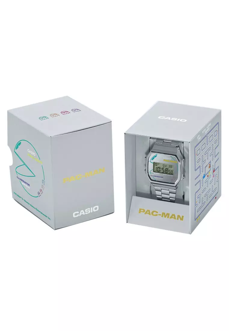 Buy Casio Pacman Digital Watch A168WEPC-7A 2025 Online | ZALORA Philippines