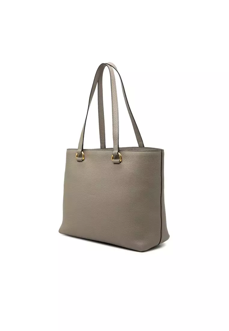 Buy Prada Pre-Loved Prada Vitello Daino Canapa Logo Tote 2026 Online ...