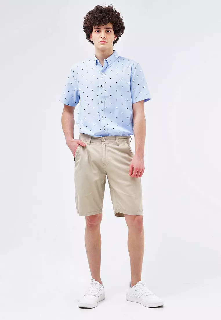 Buy Freego Mens Regular Tapered Shorts 2024 Online | ZALORA Philippines