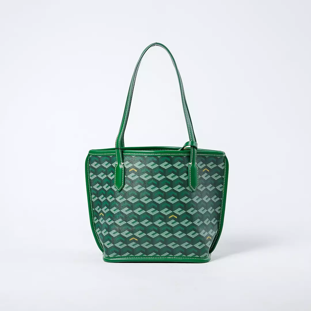 Jual Christy Ng Tas CHRISTY NG RUSSO MONOGRAM PATTERN GREEN TOTE BAG ...