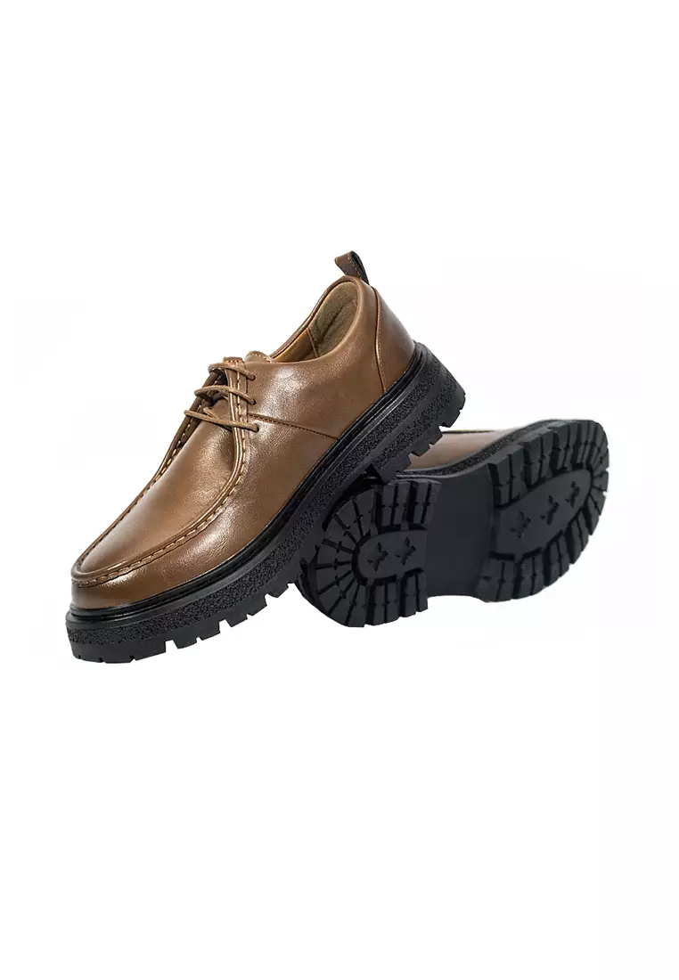 Buy Mario D' boro Runway Men's Formal with Lace Shoes MY 25721 Brown ...