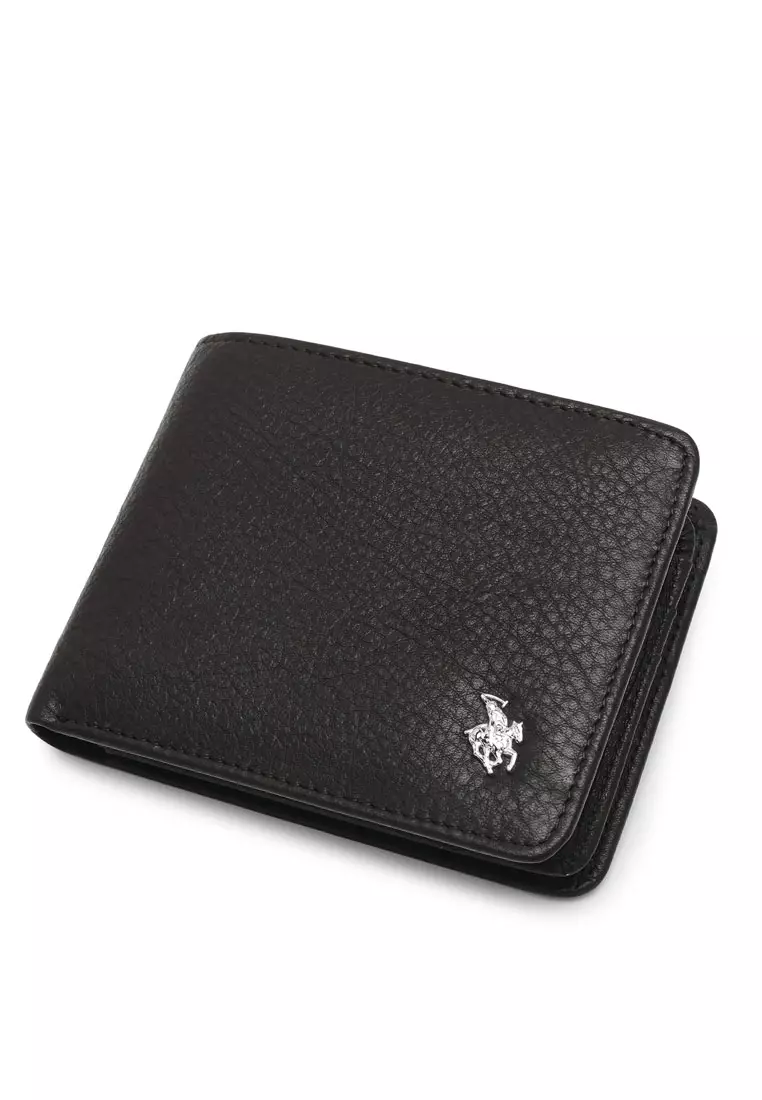 Jual Swiss Polo Men's Genuine Leather RFID Short Wallet (Dompet Pendek ...