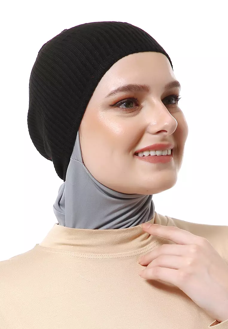 Jual Evernoon Irma Ciput Muslimah Wanita Motif Polos Simple Fashion Women - Hitam Original 2025 ...