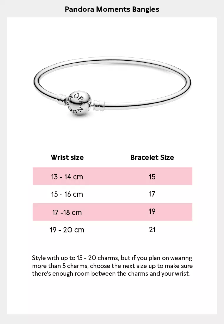 Buy PANDORA Pandora x Disney Stitch Biting Clasp Bangle Online | ZALORA ...