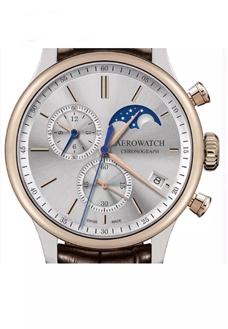 Aerowatch AEROWATCH RENAISSANCE CHRONOGRAPH MEN WATCH 42mm A78986RO03 ...