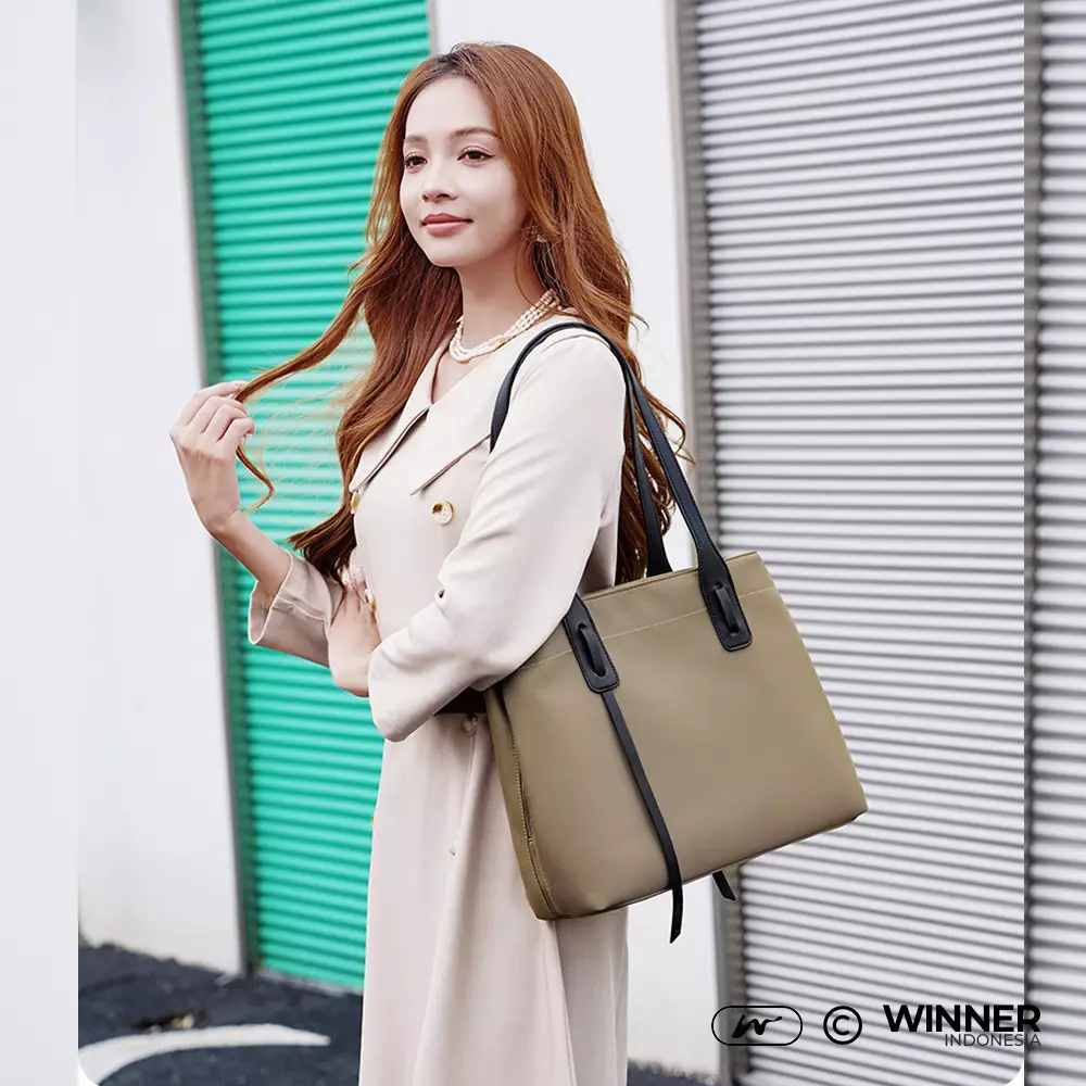 Jual Shouldcat Tas Laptop 14 inch Bahu Nilon Oxford Wanita Korean Style ...