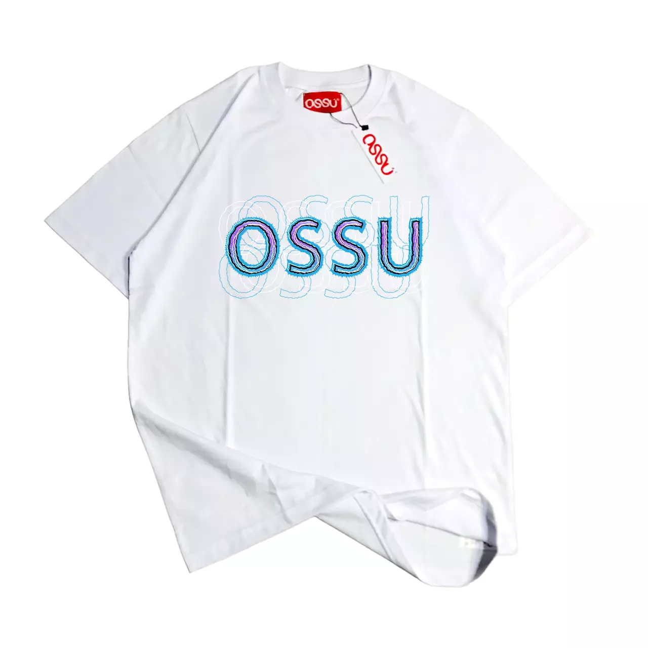 Jual Ossu OSSU Effect Street - White Tshirt Original 2025 | ZALORA Indonesia