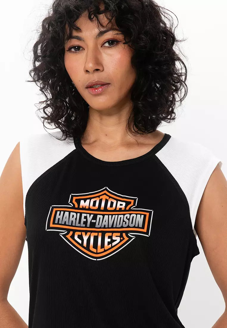 Buy Harley-Davidson Harley-Davidson®Chrome Evo Raglan Tank 2025 Online ...