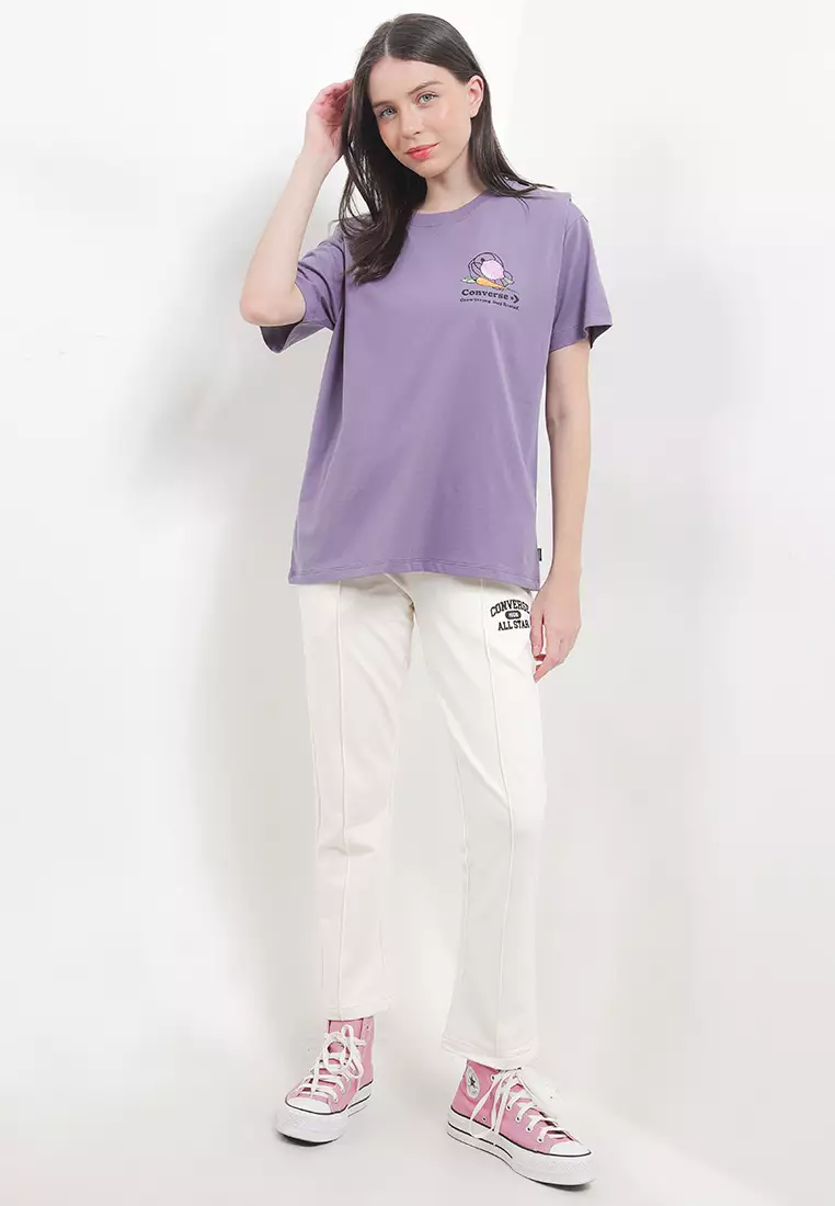 Jual Converse Stay Rooted Oversized T-Shirt Original 2024 | ZALORA ...