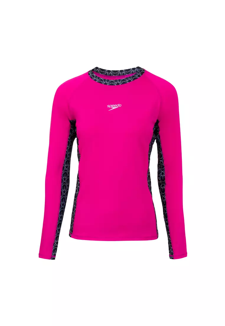 Speedo LADIES PERFORMANCE LONG SLEEVES RASHGUARD 2025 | Buy Speedo ...
