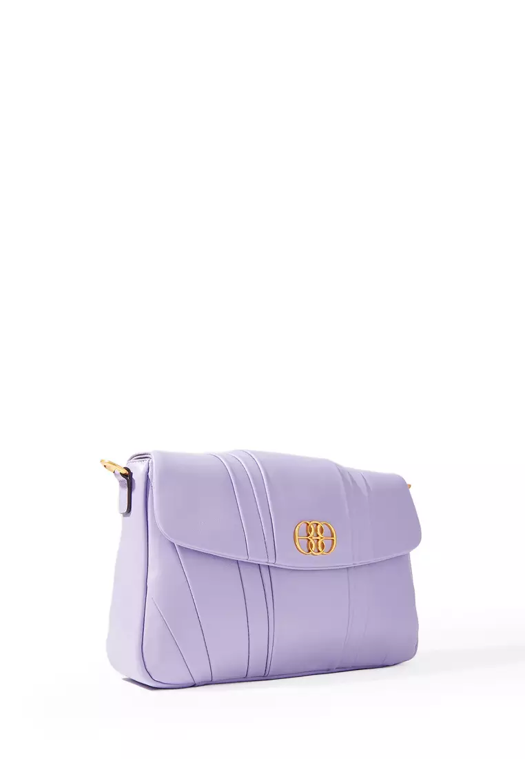 Buy BONIA Purple Paste Croissant Soft Trunk 2024 Online | ZALORA ...