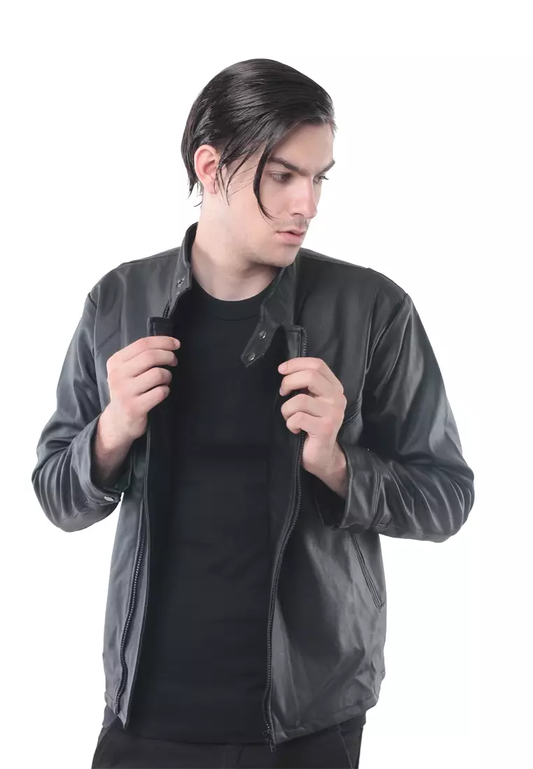 Jual Crows Denim Crows Denim - Leather jacket Arnament Original 2024 ...