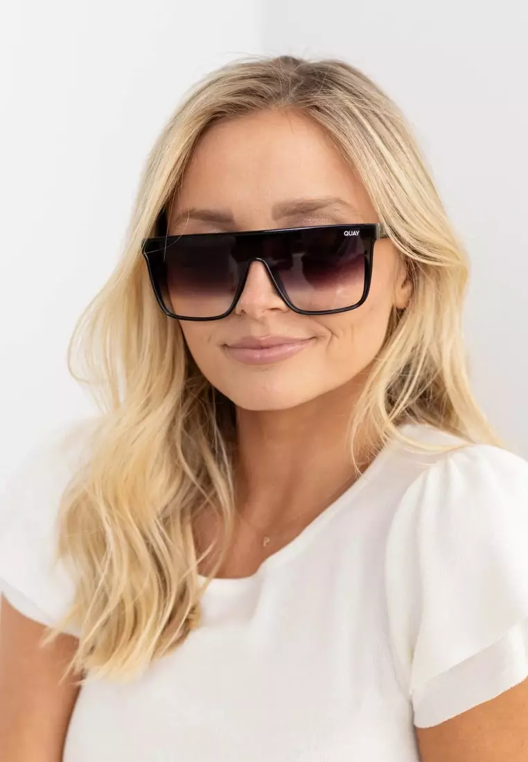 Buy QUAY Nightfall Sunglasses - Black/Fade 2025 Online | ZALORA Philippines