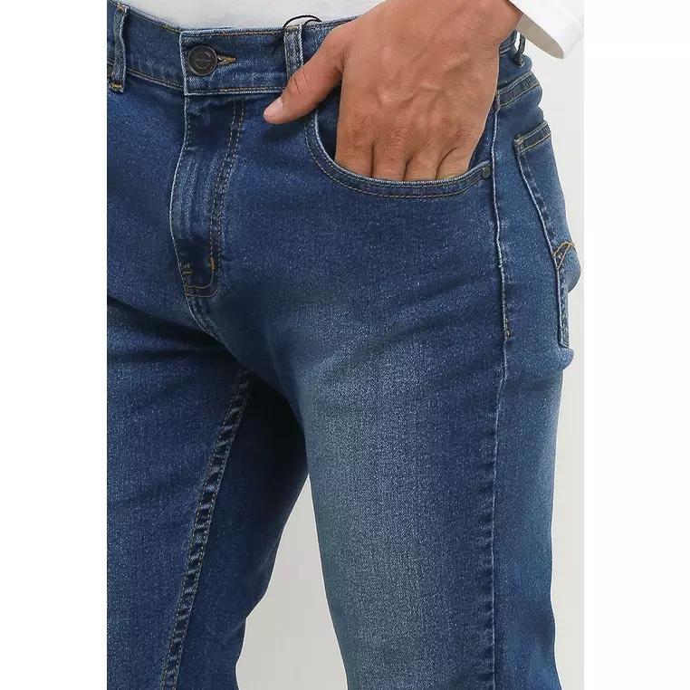 Jual TRIPLE TRIPLE Celana Jeans Slim Fit Stretch (94 828 BWC) Original ...
