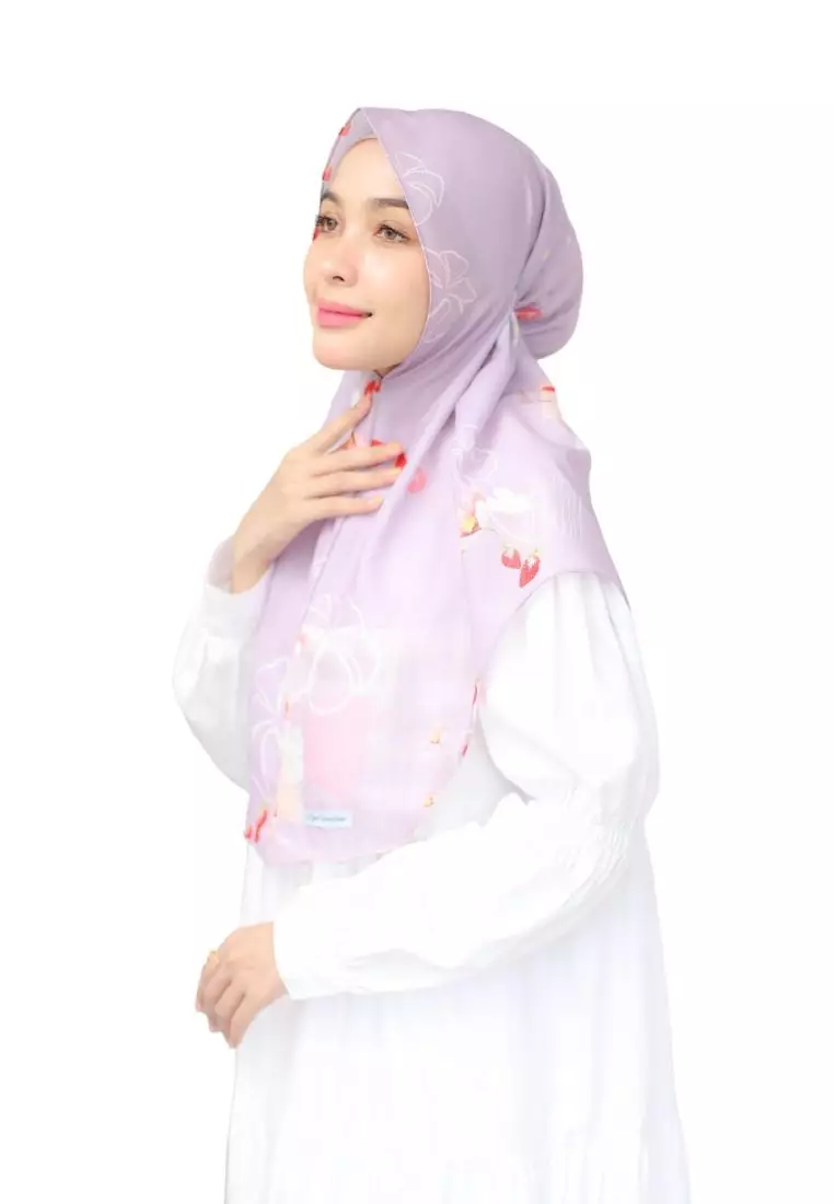 Jual Hijab Wanita Cantik.com Hijab Instan Baiti Berry Varian Lilac ...