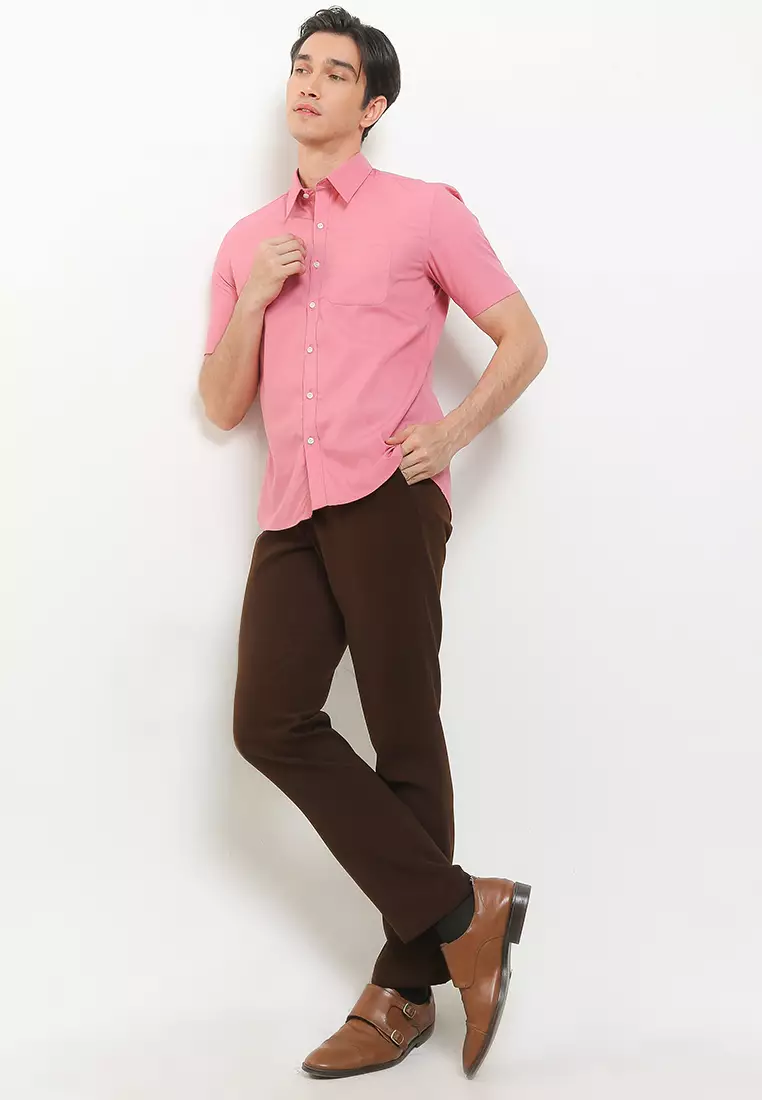 Jual LORIENT Basic Short Sleeves Slim Fit Amber Series Original 2025 ...