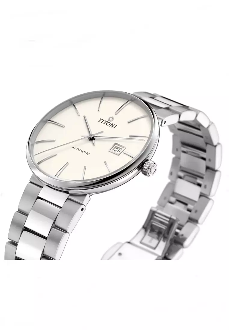 Buy TITONI AIRMASTER Automatic Men Watch (TTI-T-83627S-606) 2025 Online ...