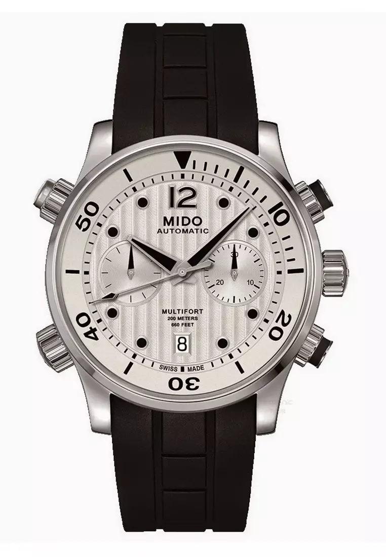 Buy Mido MULTIFORT CHRONOGRAPH AUTOMATIC MEN WATCH 44mm M0059143705000 ...
