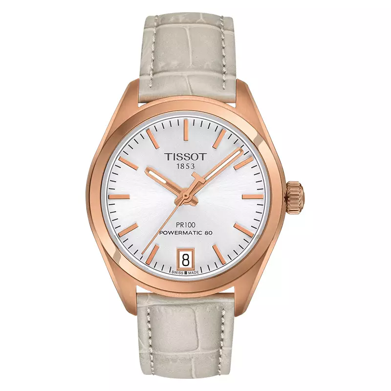 Jual Tissot Jam Tangan Wanita Tissot PR 100 Powermatic 80 Lady 33mm T ...
