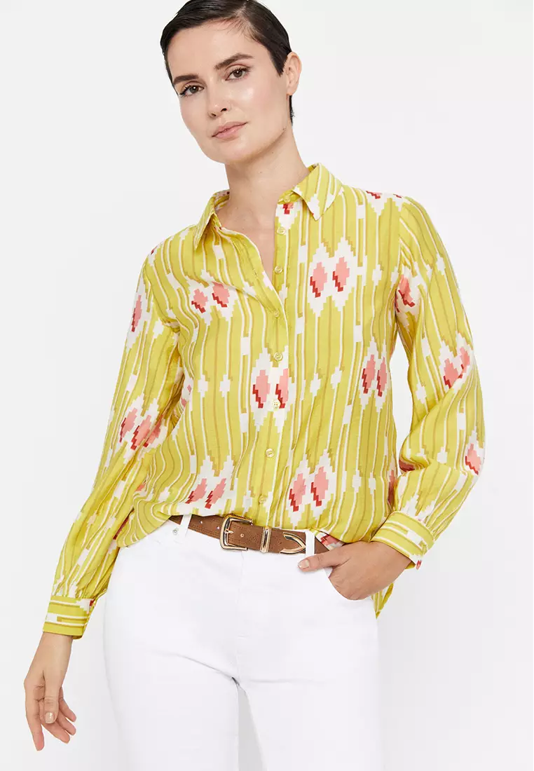 Buy Cortefiel Fluid Shirt 2025 Online | ZALORA Philippines