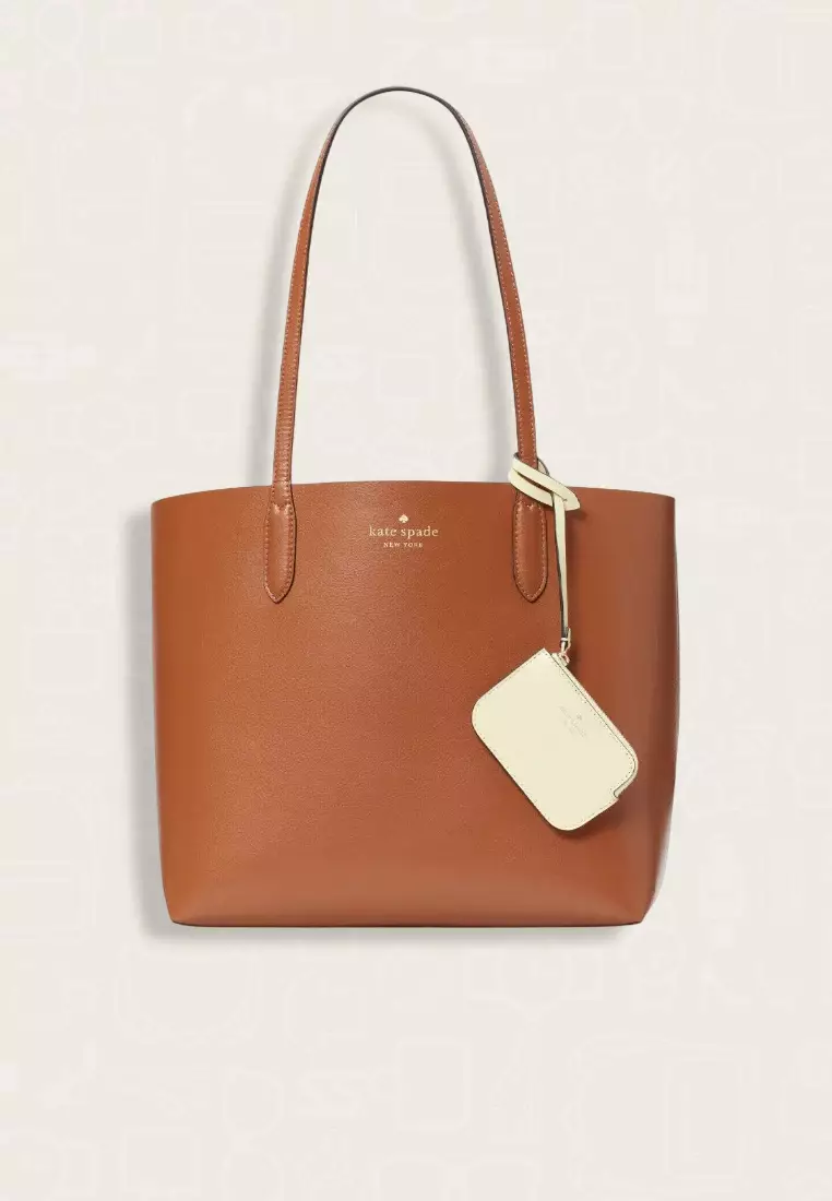 Jual Kate Spade Kate Spade Ava Reversible Tote Warm Gingerbread ...