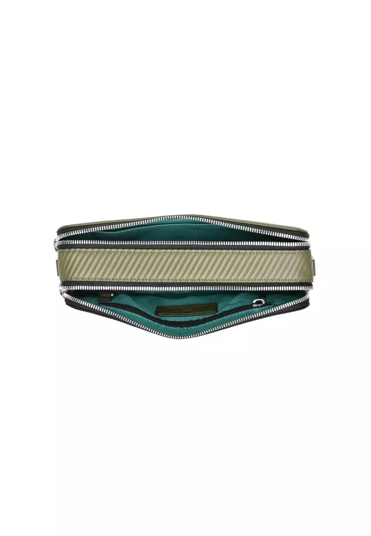 Buy Charles Berkeley Bromley Shoulder Bag - WF-24031 - Dark Green ...