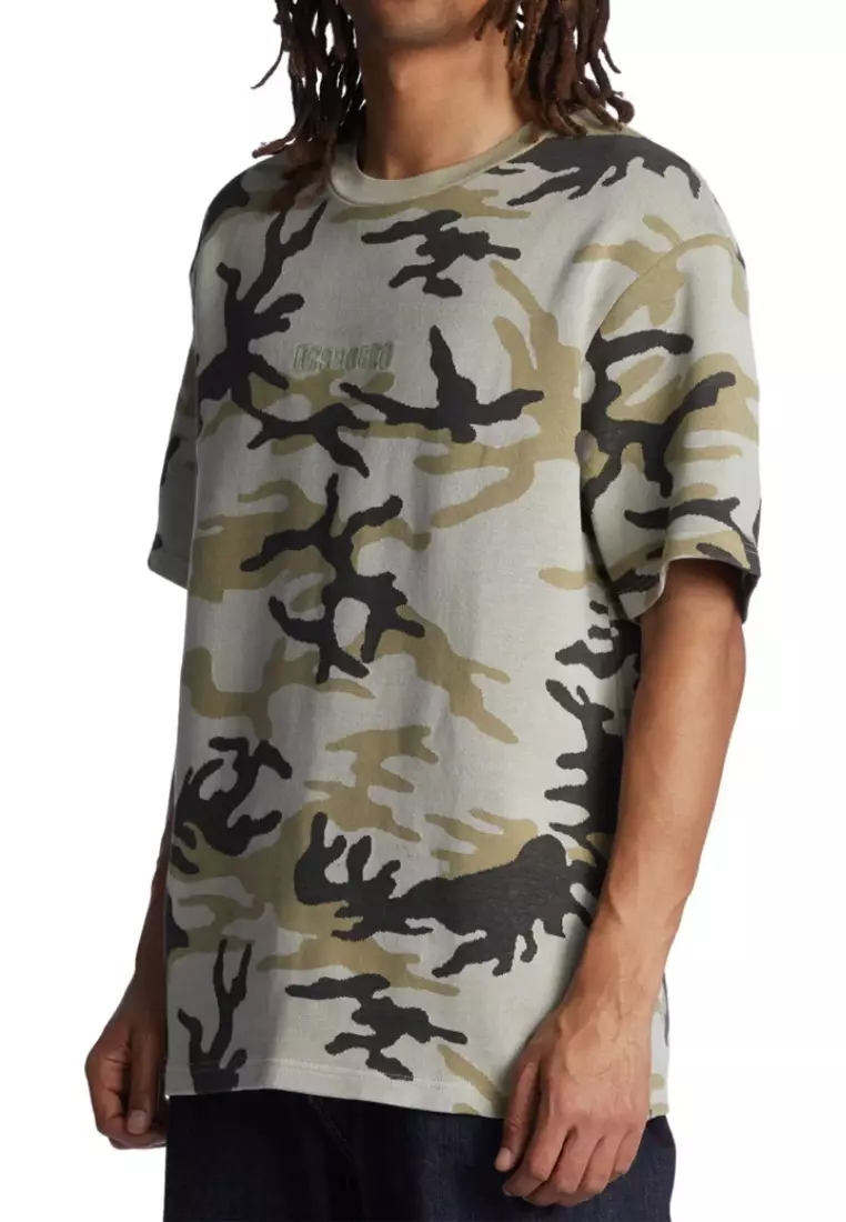 Buy DC Shoes Mens DC Conceal Short Sleeve Tee 2025 Online | ZALORA