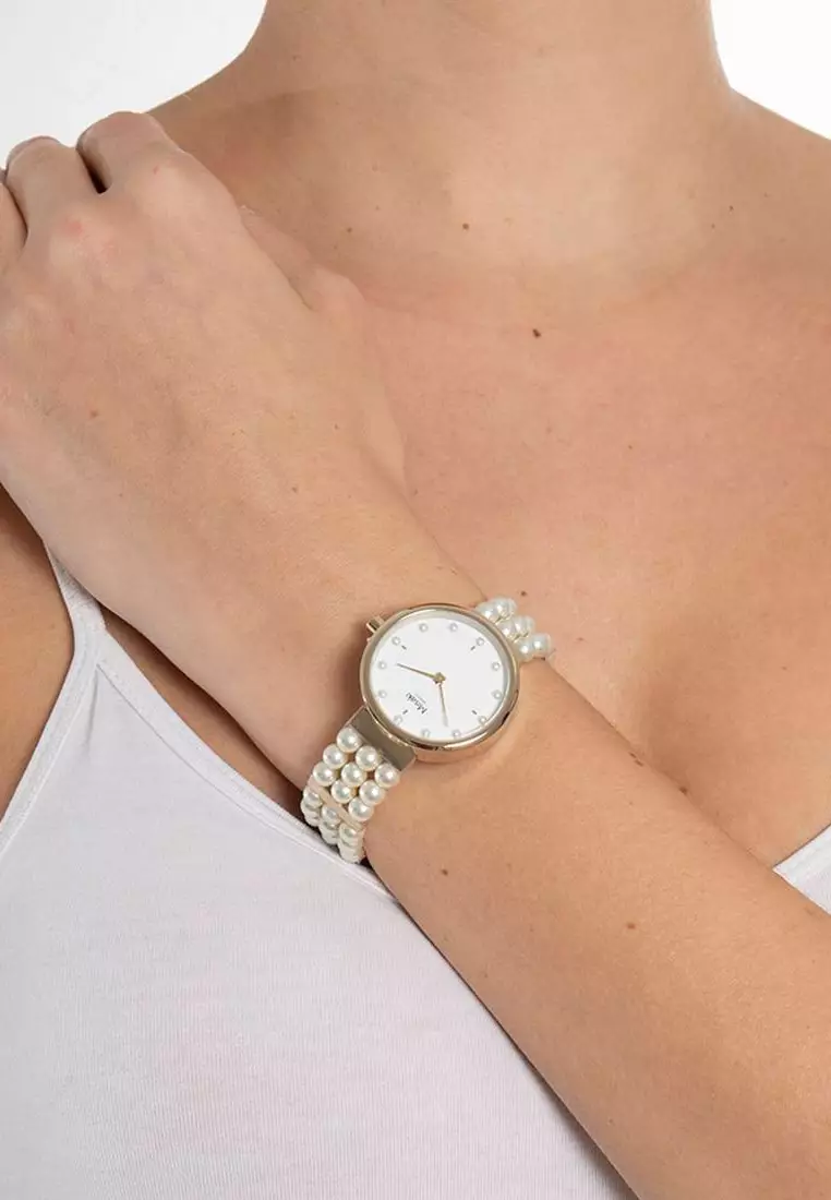 Buy MISAKI MONACO Nina Gold Watch 2025 Online | ZALORA Philippines