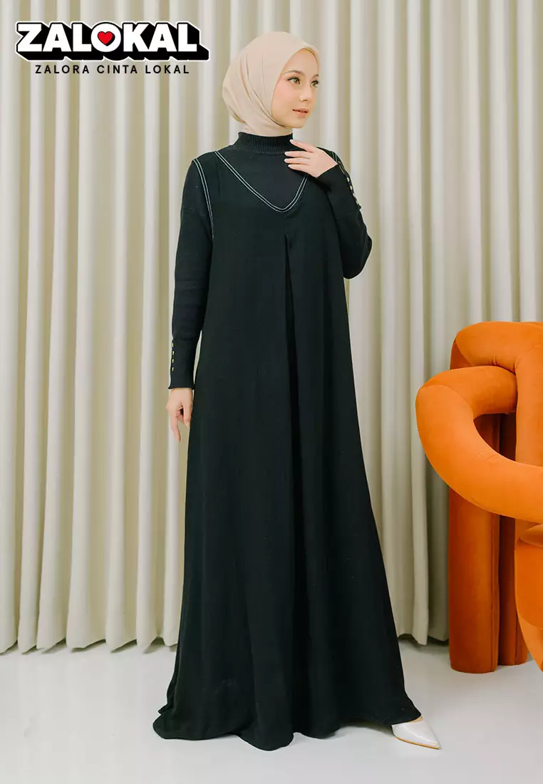 Jual Lozy Hijab Lozy Hijab - Hagia Overall Black Original 2024 | ZALORA ...