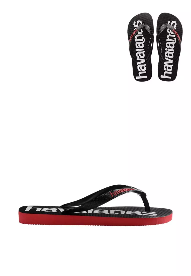 Buy Havaianas Unisex Top Logomania 2 - Ruby Red Flip Flops 2025 Online ...